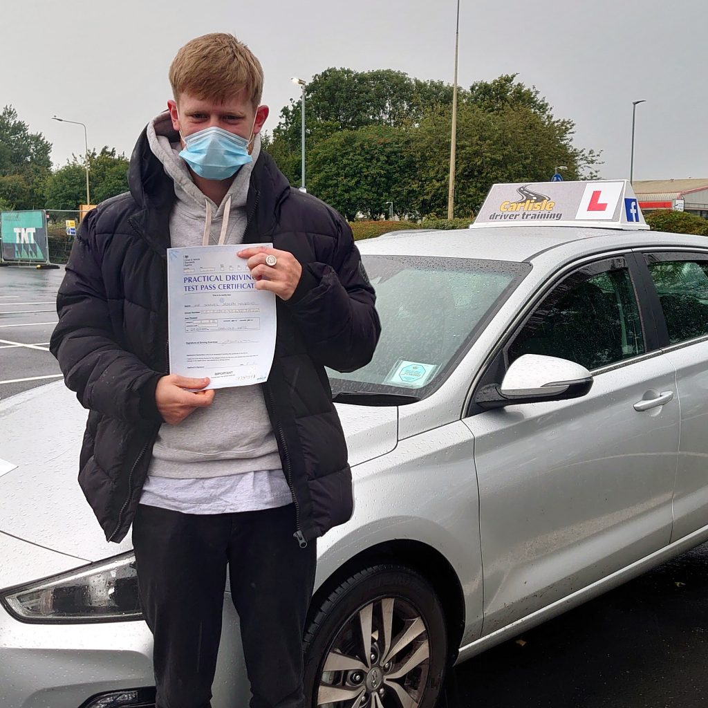 Sam Holrogd Passed His Driving Test - Carlisle Driver Training