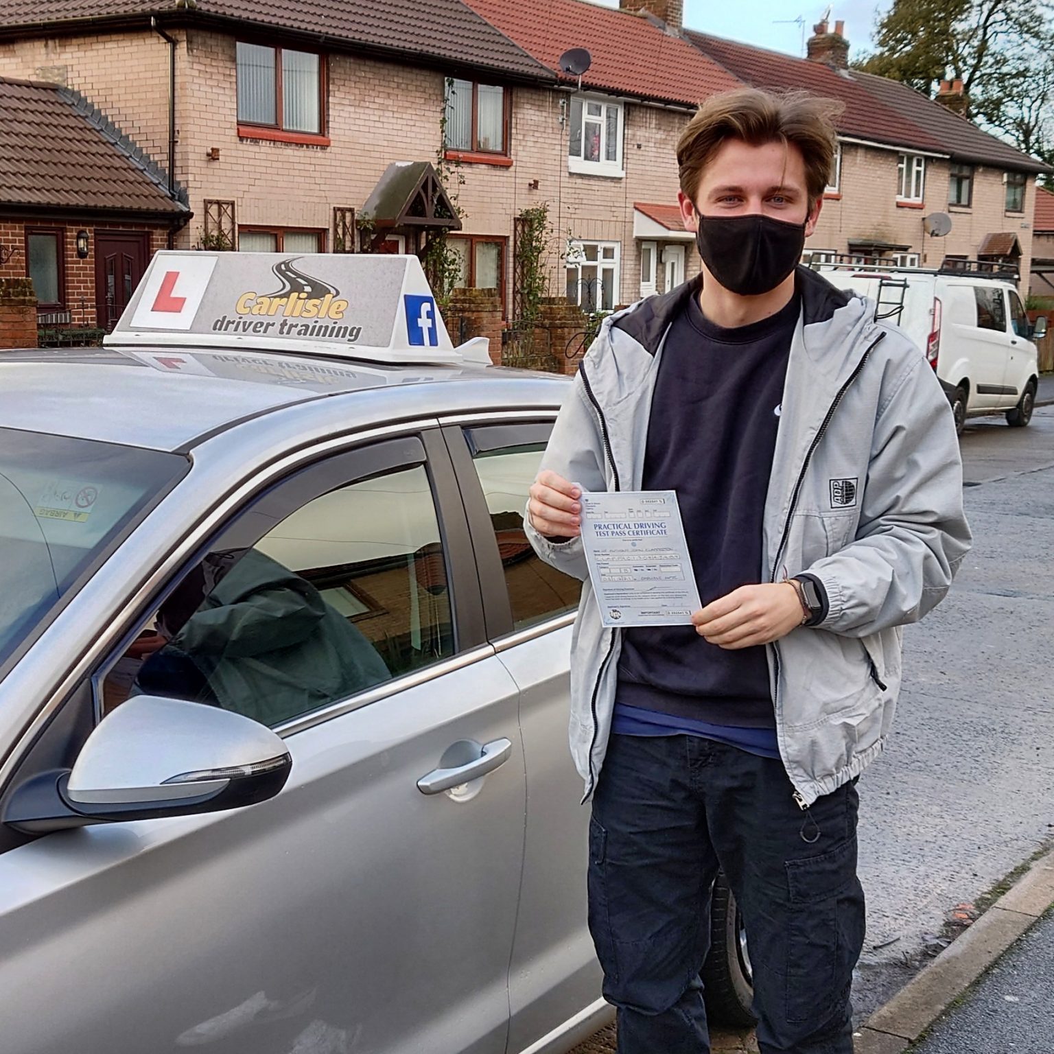 Anthony Clapperton Passed His Driving Test - Carlisle Driver Training