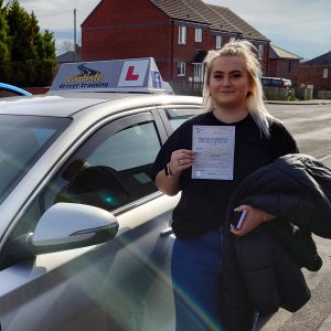 Emily Taylor Passed Her Driving Test - Carlisle Driver Training